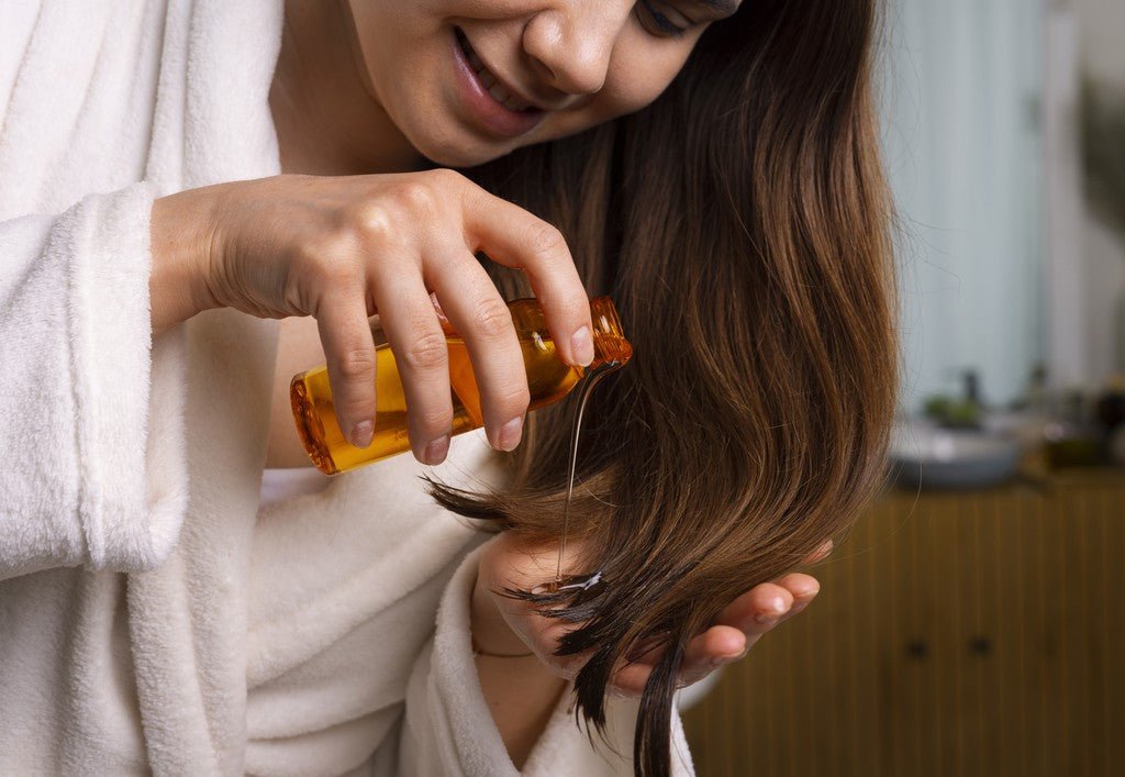 DIY Summer Hair Oil