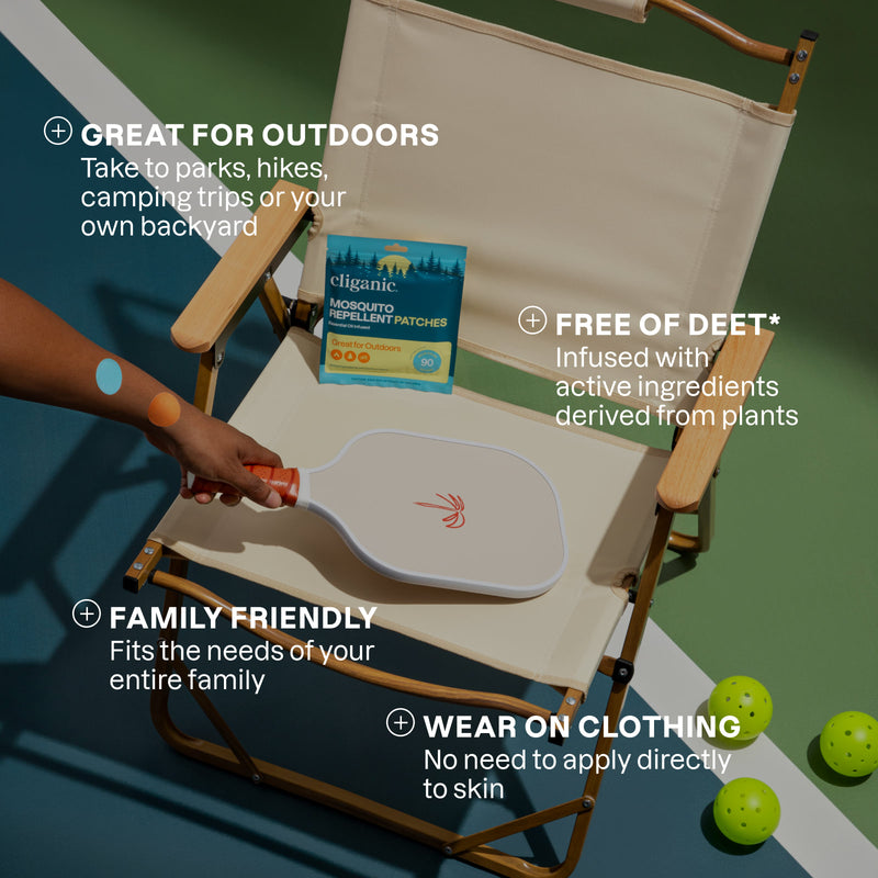 Great for outdoors and free from DEET